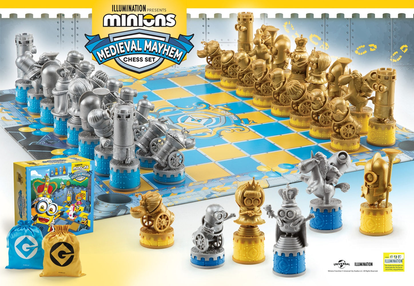 Minions: Medieval Mayhem Chess Set
