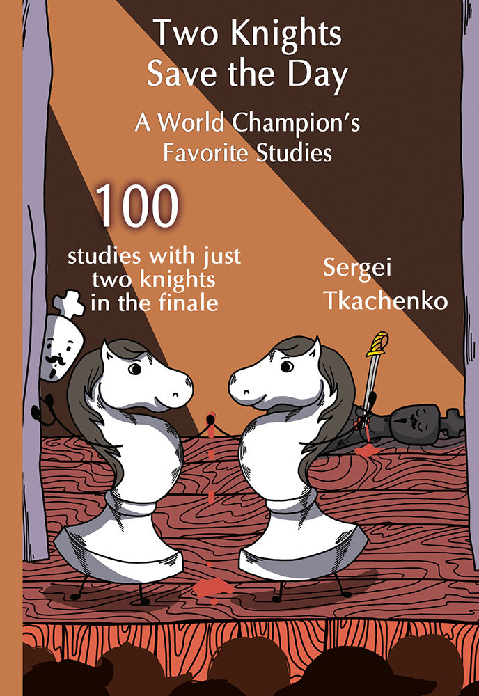 Two Knights Save the Day: 100 studies with just two knights in the fin
