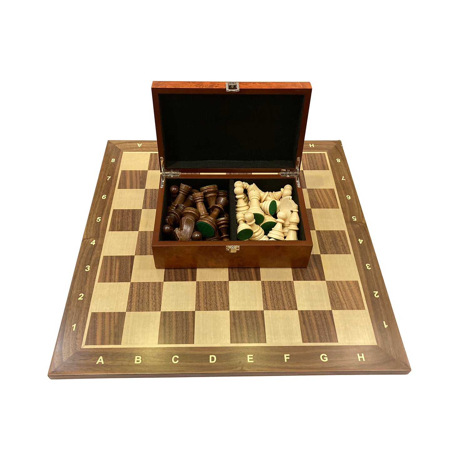 Standard Staunton 3.8" King Wooden Chess Set (Board & Pieces)